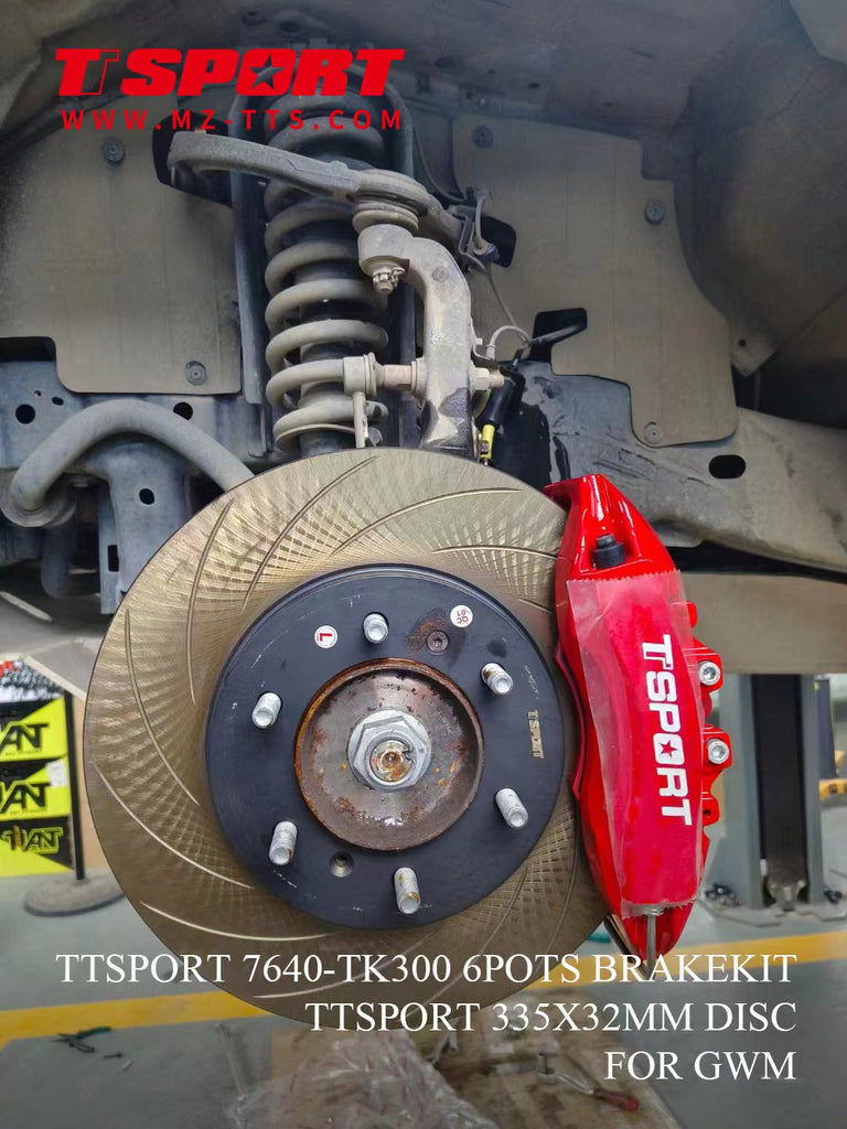 TT SPORT FRONT BIG BRAKE KIT (6 PISTON) FOR GWM TANK 300 - suit factor ...