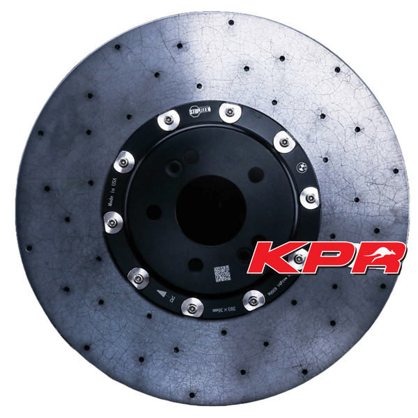 KPR Carbon Ceramic rotors (CCB) 355MM-440MM FOR BREMBO AP BENZ BMW AUD ...