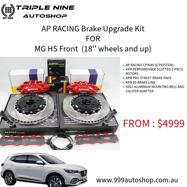 AP RACING BRAKE UPGRADE KIT FOR MG HS FRONT (18'' WHEEL AND UP ) – 999 ...