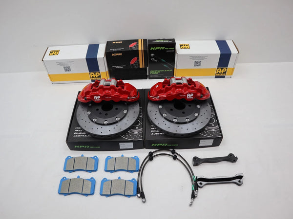 AP RACING 6 POTS CALIPERS + KPR Carbon Ceramic Rotors (CCB) FULL BRAKE ...