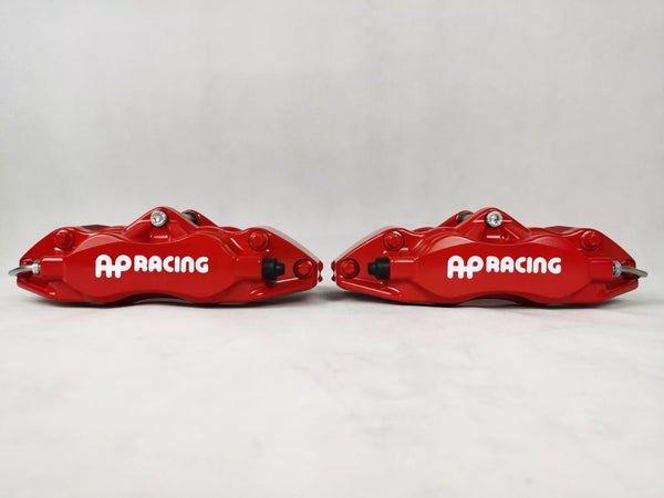SPECIAL- AP RACING 4 PISTON BRAKE CALIPERS (red) CP9200/ pair suits 86 ...
