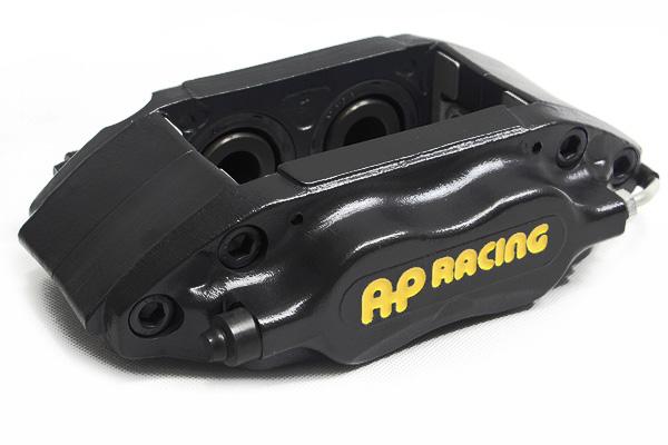 AP Racing Street Front PAIR Black 4 Piston Performance Brake Calipers ...