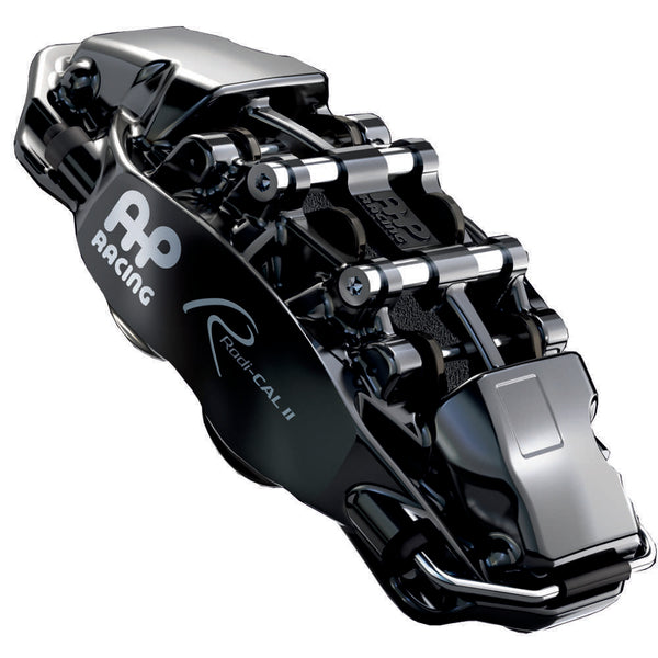AP Racing Street Front PAIR Black 4 Piston Performance Brake Calipers ...