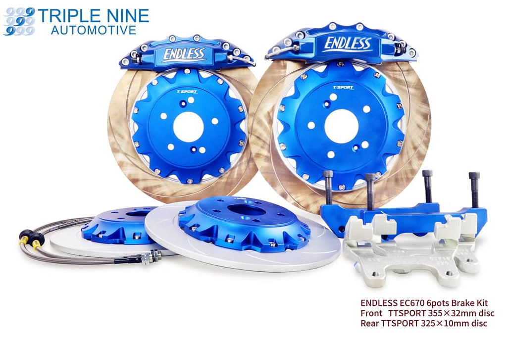 ENDLESS BRAKE UPGRADE KIT EC670 355X32MM (BMW , AUDI , VW ,TOYOTA, SUB ...