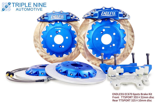 ENDLESS BRAKE UPGRADE KIT EC670 355X32MM (BMW , AUDI , VW ,TOYOTA, SUB ...