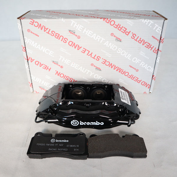 2X Brembo F50 caliper ( 4 pots ) (Pair) suit 17 inch + wheels WITH BRE ...