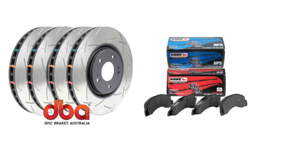 Perfect upgrade front & rear brake combo kit for Toyota LANDCRUISER 80 ...