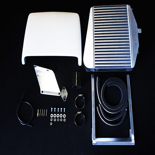 HPD Intercooler Kit fits Landcruiser HDJ79 1HD-FTE Top Mount Inc Scoop ...