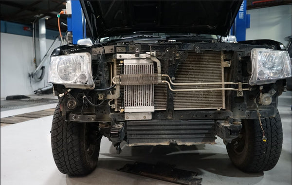 HPD Transcooler FOR NISSAN PATROL GU ZD30 CRD + DI TRANSMISSION COOLER ...